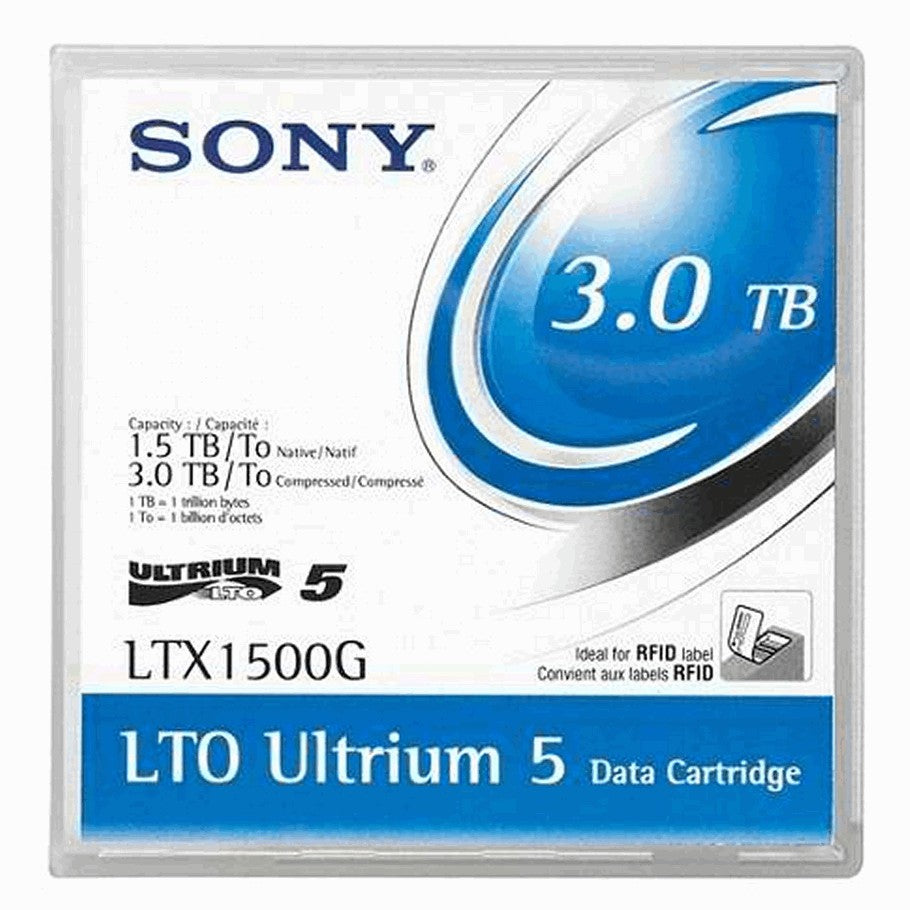 Buy SONY LTX1500G LTO-5 Tape - 1.5TB Capacity – Tech In Devices